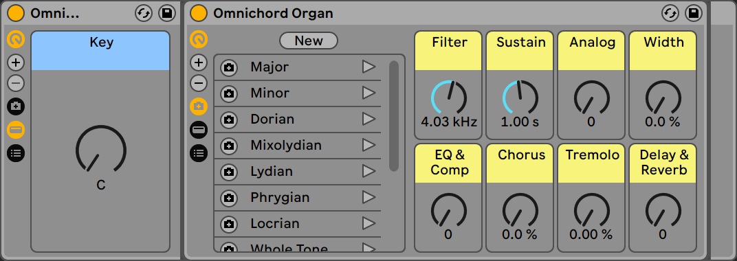 Omni 2 | Omnichord For Ableton Live | Reverb Machine